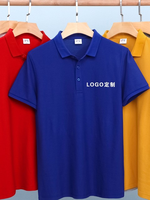 Island cotton polo shirt for women Korean style solid color summer ...