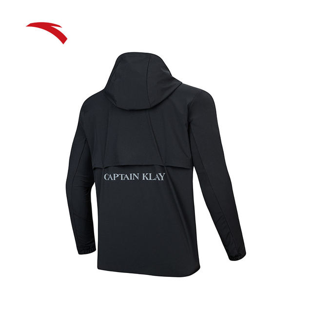 ANTA quick-drying jacket丨KT woven men's autumn new basketball black ...