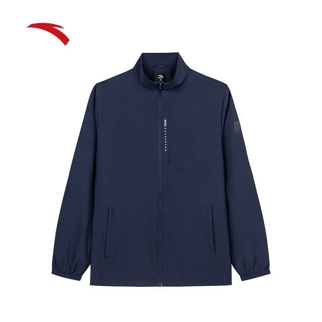 ANTA Sports Jacket Men's Winter New Fitness Running Stand Collar ...