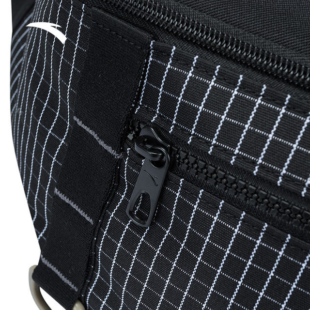 ANTA sports chest bag new men's and women's waist bag black casual ...