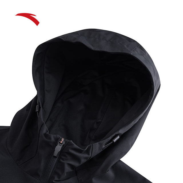 ANTA Water-Repellent Jacket丨Woven Sports Top Men's Winter New Hooded ...