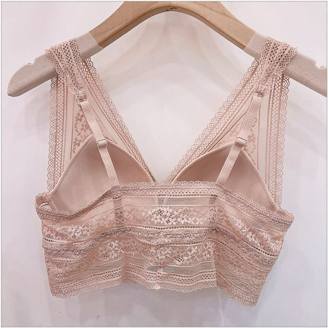 2 MA family 60002 lace mesh gauze summer beauty back underwear female ...