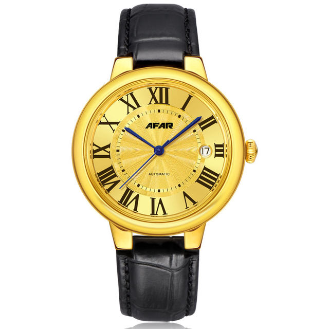 AFAR {Kajia Balloon} 999 pure gold watch Swiss imported mechanical ...