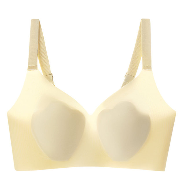 Women's ultra-thin soft support breast-retracting, anti-sagging, cool-feeling bra for women with ...