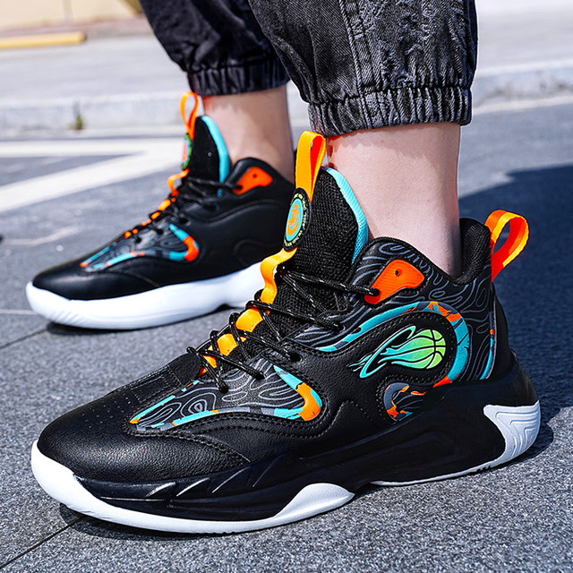 46 large size basketball shoes men's model Jordan adapted waterproof ...