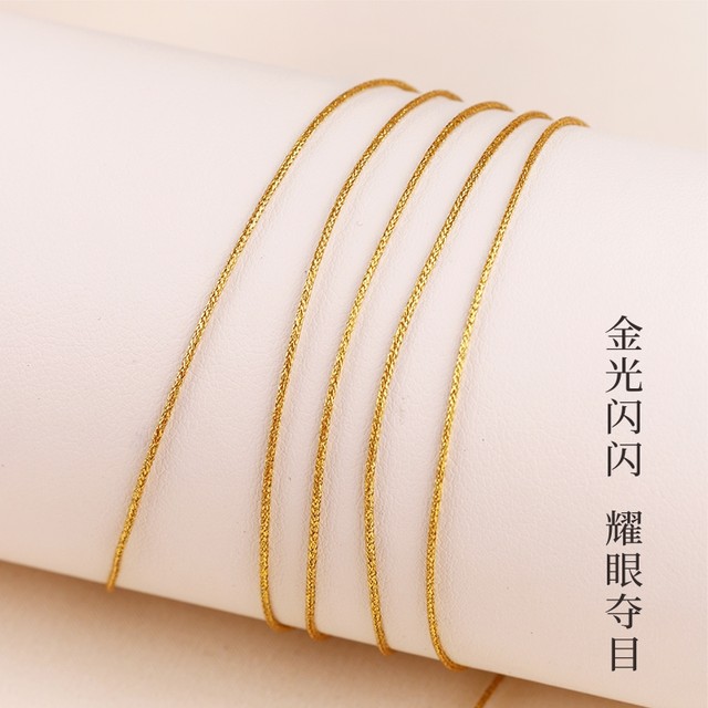 Golden No. 72 jade thread braided hand rope handmade rope rope bracelet ...