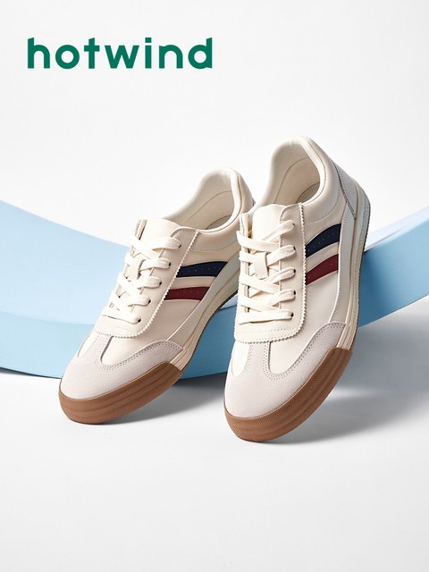 Hot spring new style men's retro color-blocking shoes trendy sports and ...