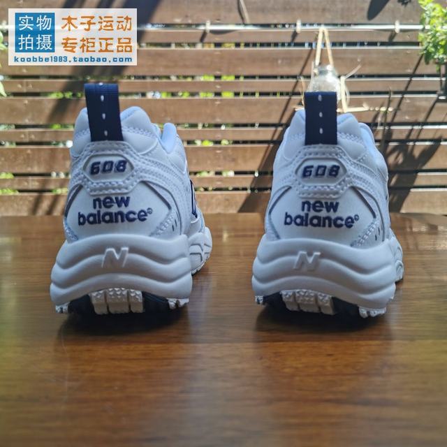 NEW BALANCE NB608 IU same retro white shoes men and women sports daddy shoes WX608WT