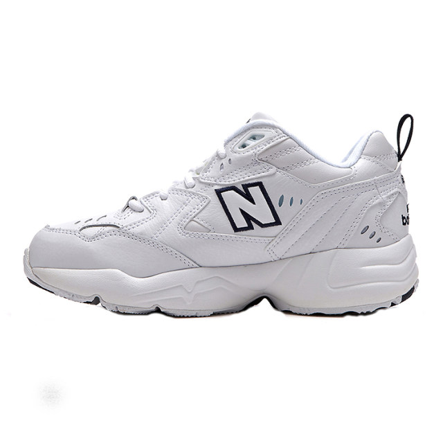 NEW BALANCE NB608 IU same retro white shoes men and women sports daddy shoes WX608WT