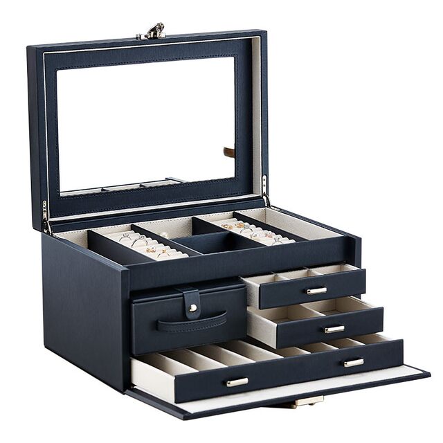 Fan Suziya lock jewelry box princess European style jewelry box ...