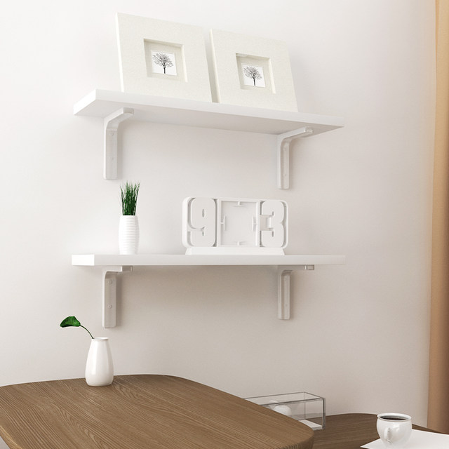 Wall storage rack partition wall wall wooden storage board wall hanging ...