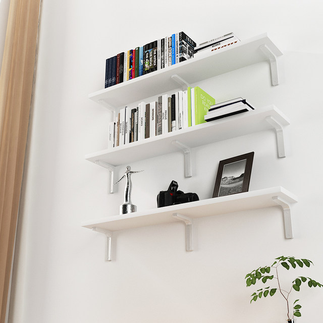 Wall storage rack partition wall wall wooden storage board wall hanging ...