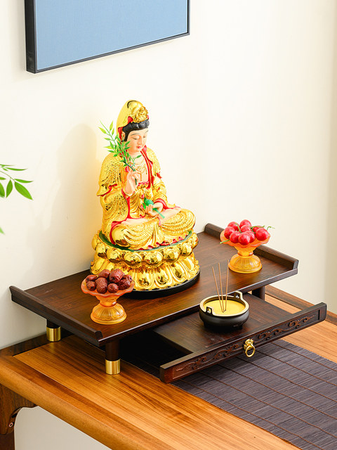 Tabletop Buddha stand base platform incense burner placement rack ...