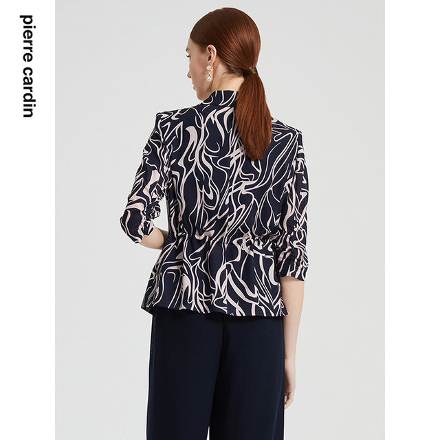 Pilkan women's clothing summer new French abstract printed Western ...