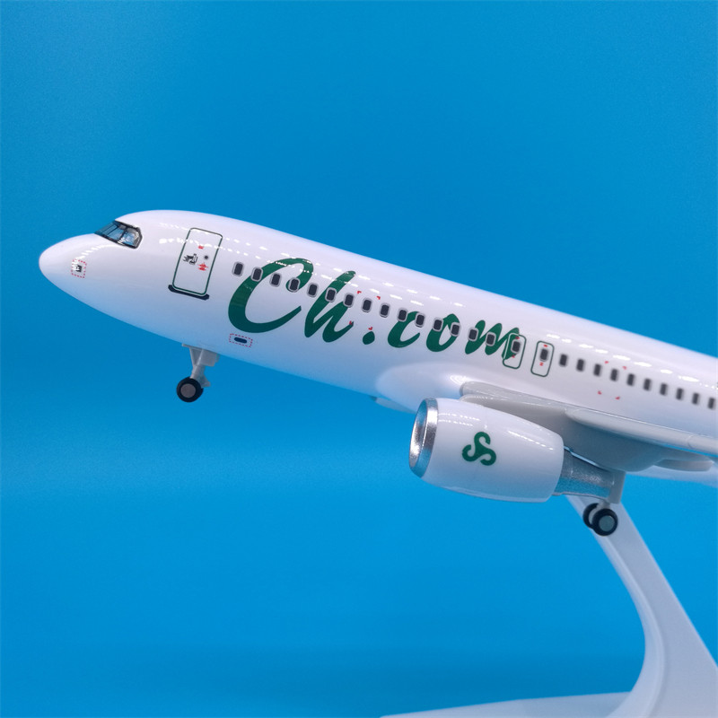 30cm Spring and Autumn Airlines A320 Lighting Edition Aircraft Model ...