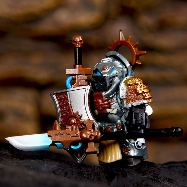 Applicable to Lego Warhammer 40K building blocks Gray Knight Terminator ...