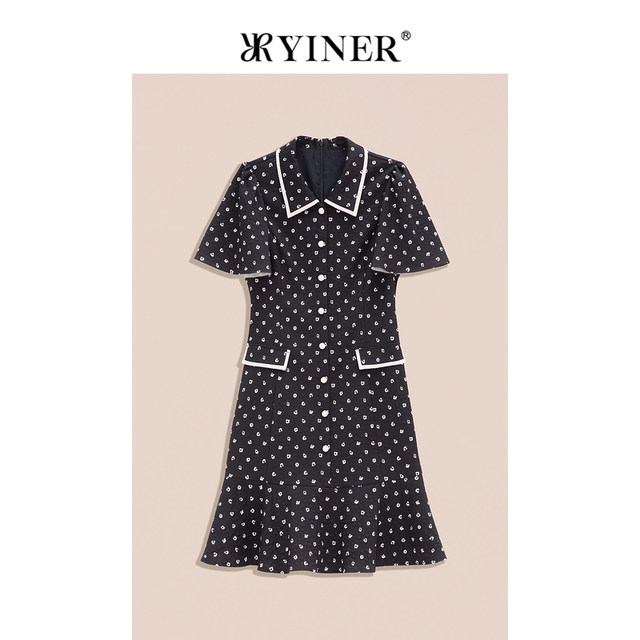 YINER Yin'er specializes in women's summer crisp and contrasting POLO ...