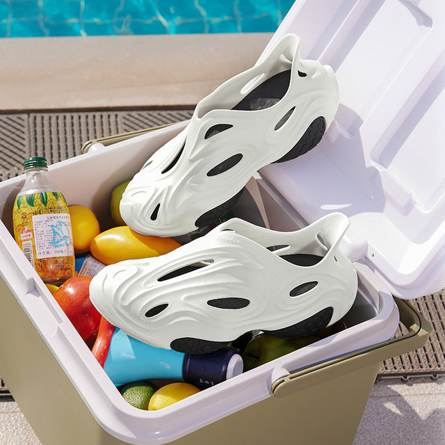 361 Degree N40 Croc Shoes Men's Summer Breathable and Comfortable ...