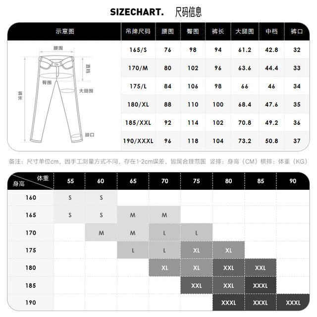 GXG Ole 22 years men's Ole multi-color tapered denim trousers washed trendy autumn new products