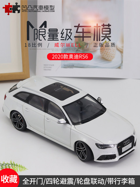 Audi RS6 Avant C7 Crock Station Wagon Weir Original 1:18 Simulated ...