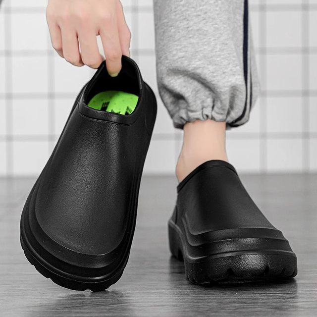 Chef Shoes Men's Winter Kitchen Special Work Shoes Waterproof Slip ...