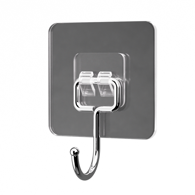 Hook strong viscose wall sticker wall load-bearing transparent seamless ...