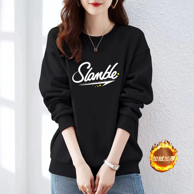 Clear warehouse leakage brand discounts in autumn plus velvet thick ...