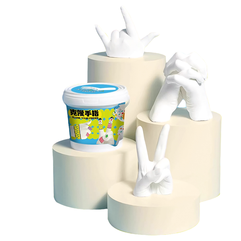 Kit Cetak Tangan Anak Noshi - Model Tangan Plaster DIY