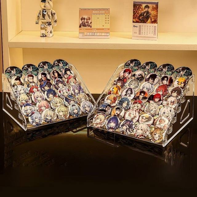 Acrylic Bar Display Stand Desktop Millet Storage Box Ladder Stand ...