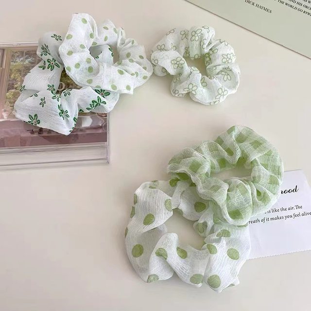 Green large intestine hair rope