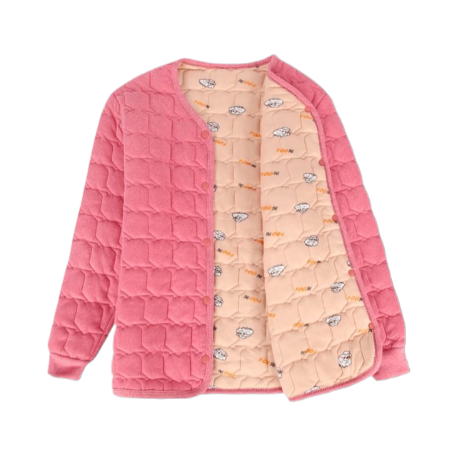 Middle -aged and elderly mother Deye cotton jacket thickened warm ...