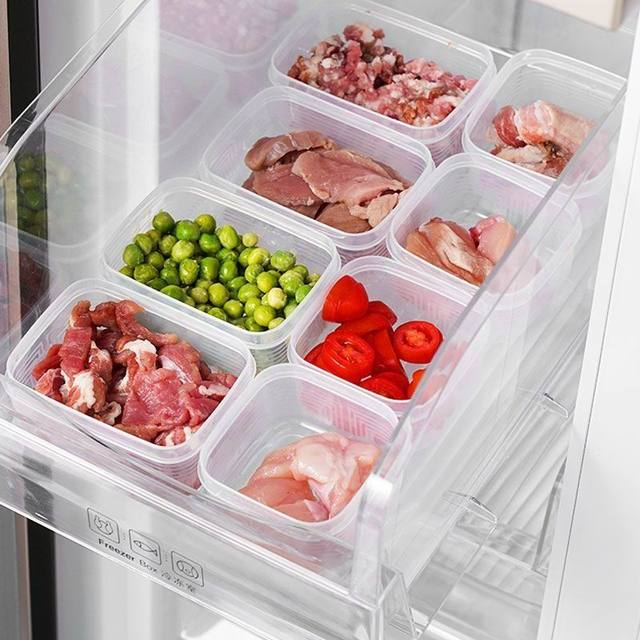 Freezer storage box for refrigerator, special frozen meat packaging ...