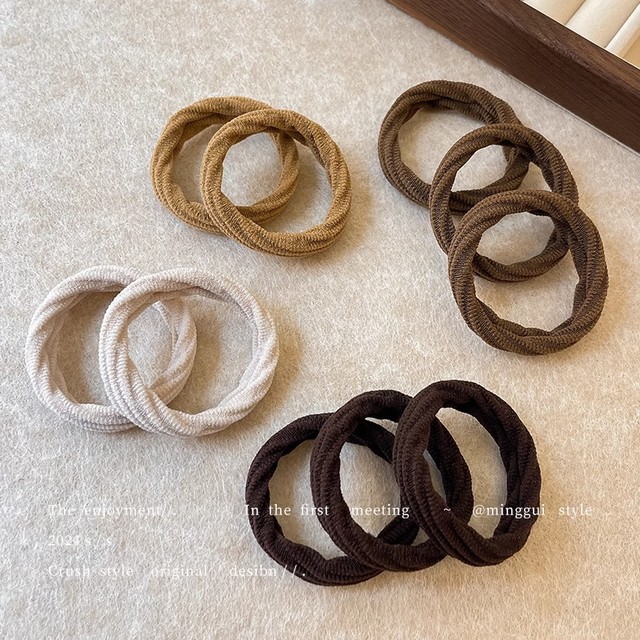 High-elastic hair band for adults, dark color hair band, new ...