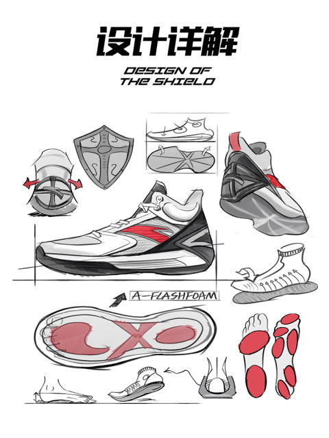 Anta Attack BM Cement Cling -resistant Anti -Slip -resistant Movement ...