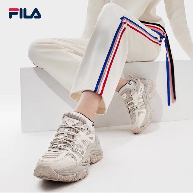 FILA Ferle Fish Third Generation Women's Shoes 2024 Spring New Daddy ...
