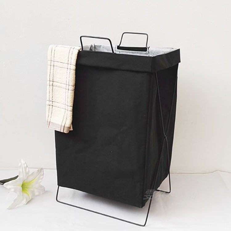 Nordic Debris Finishing Basket Iron Rack Folding Storage Box Waterproof ...