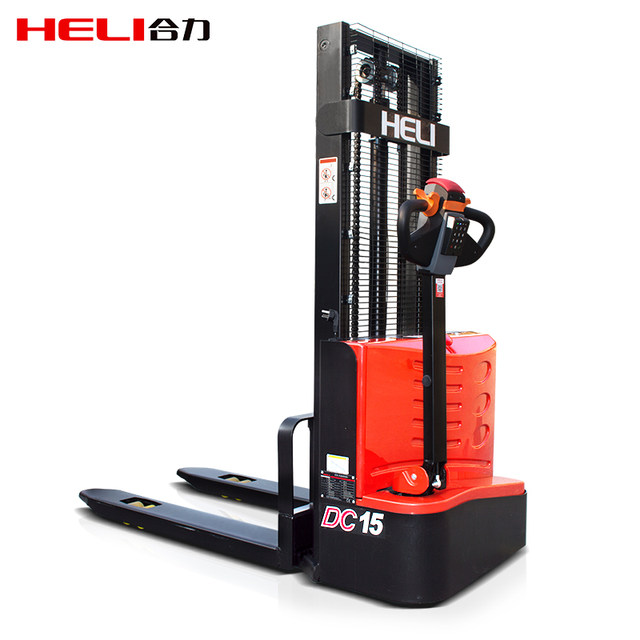Heli CDD15J-RE all-electric stacker 1.5 tons electro-hydraulic lifting ...