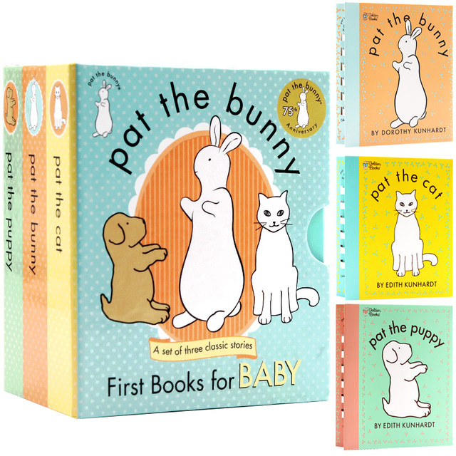 Patthebunny patting the rabbit picture book 3 volumes of Pat the bunny ...