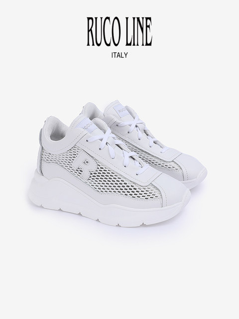 Ruco Line Ru Ka Lai Women's Genuine Leather Mesh Breathable Casual ...