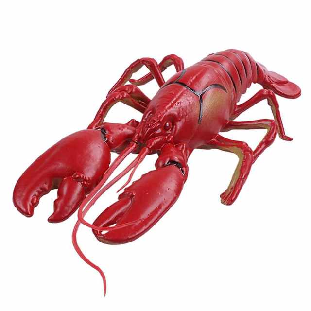 12 X 5 INCH BIG FAKE LOBSTER MODEL is suitable for Dispaly Artificial