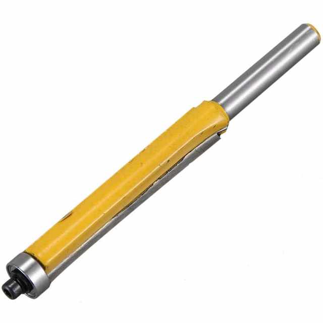 2X 2 Inch Height Extra Long Flush Trim Router Bit 1/4 Inch x