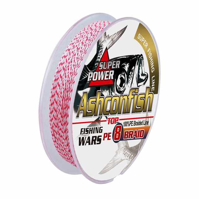 8 Strand Multifilament 100% Pe Braided Fishing Line 6Lb-300Lb