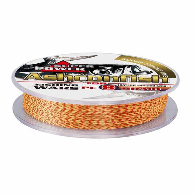 8 Strand Multifilament 100% Pe Braided Fishing Line 6Lb-300Lb