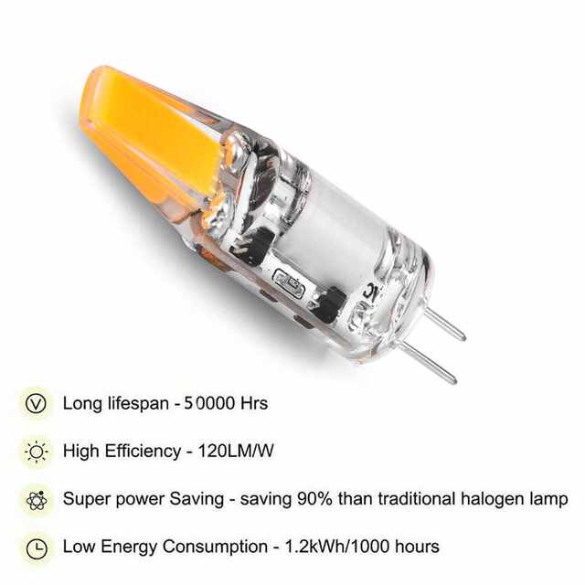 G4 0705 1505 1508 LED Dimmable Bulb AC/DC12V G4 2W 3W 5W Bul