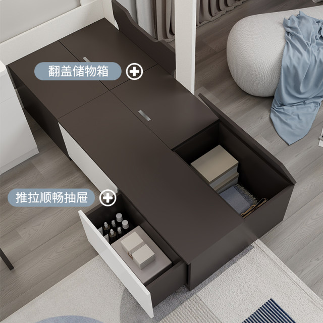 Modern simple small apartment space-saving plus cabinets and buckets ...