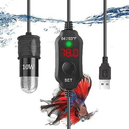 FUMAK 5V/2A USB Powered 10W Super Mini Fish Tank Heater A