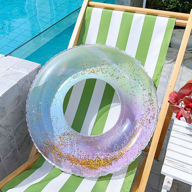 ins Internet celebrity sequin flower swimming ring children's armpit ...