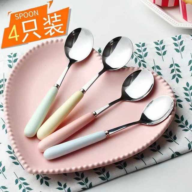 Children's rice fork stainless steel fork 304 table fork Western food ...