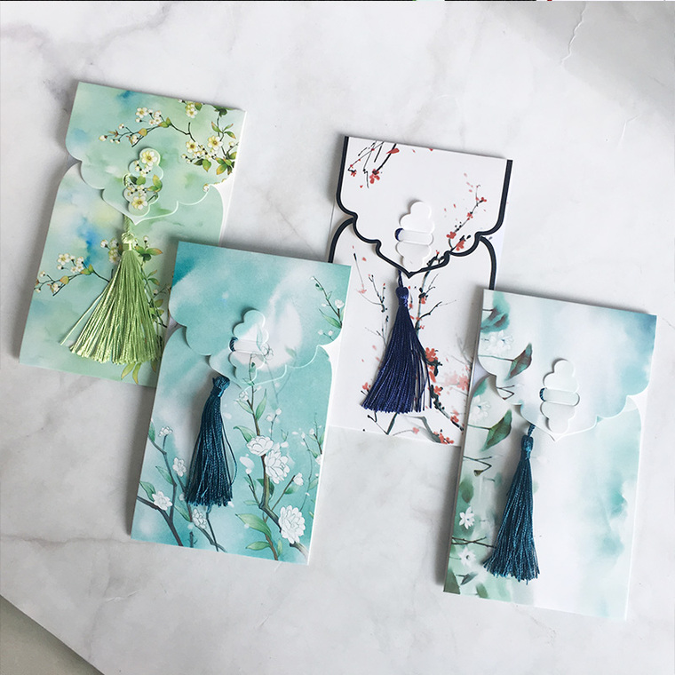 Greeting card - 1 milky white qinyin kiosk greeting card