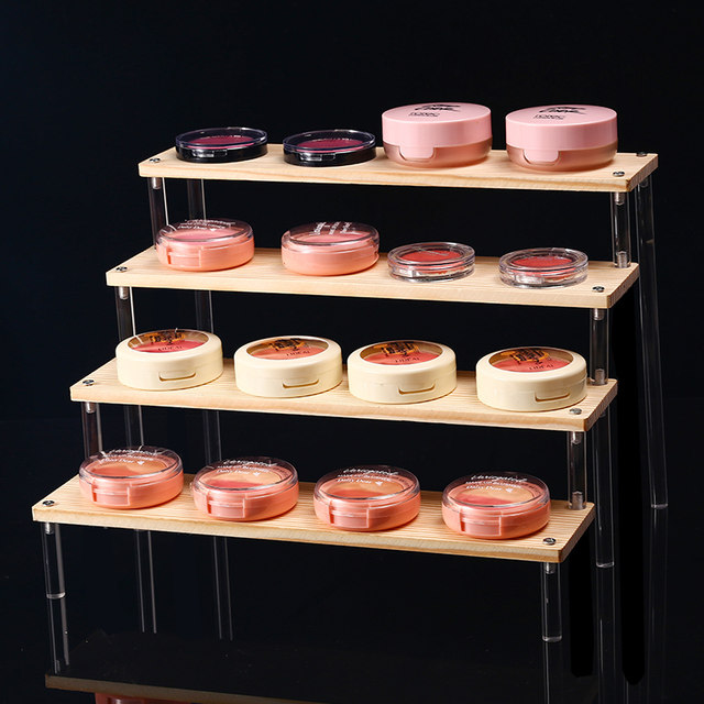 Acrylic blind box display stand ladder hand-held two-dimensional model ...